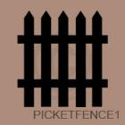 Picket Fence wall sticker, vinyl decal | The Wall Works